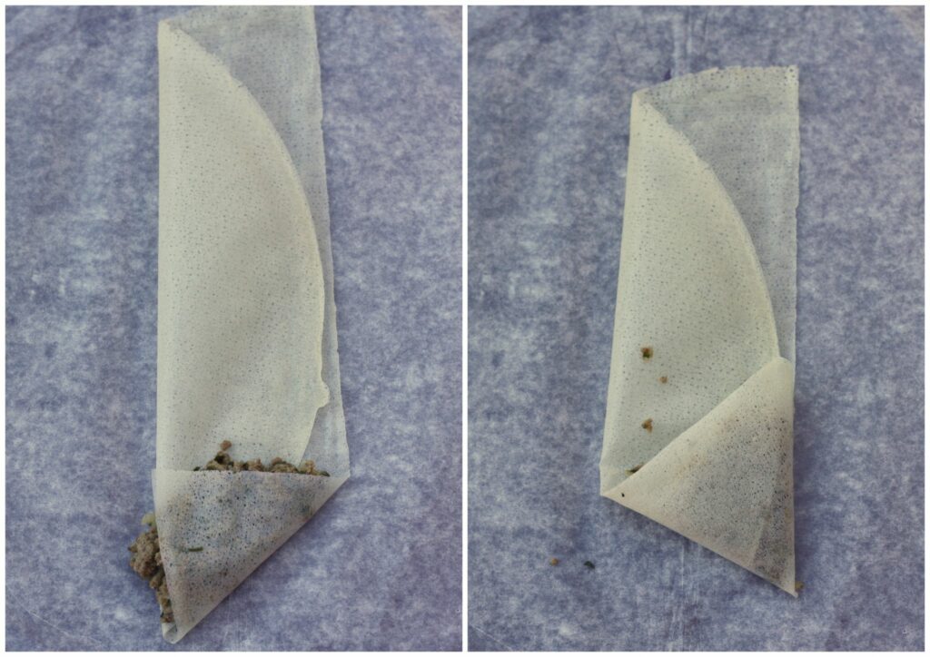Comment faire des triangles feuille de brick