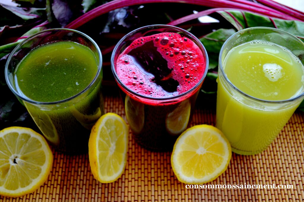 Comment faire un jus de fruit avec un mixeur