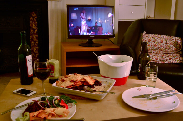 Quel repas devant un film